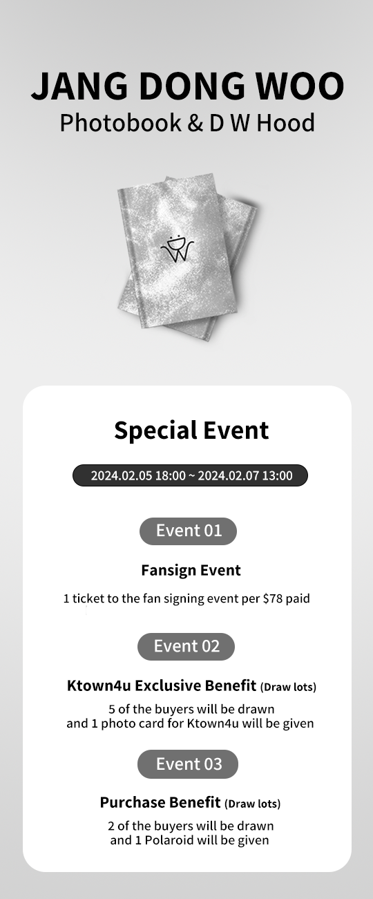 ktown4u.com : event detail_JANG DONG WOO