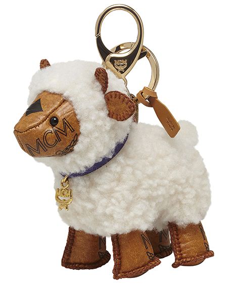 ktown4u.com : [MCM] Animal Doll Charm (Sheep) - Cognac