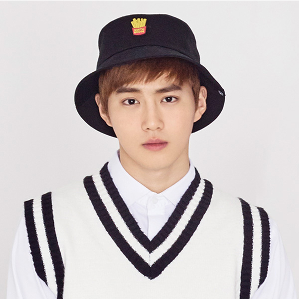 ktown4u.com : EXO : SUHO - SMITH BRIDGE FASHION HAT 309 (BK) [HATS ON]