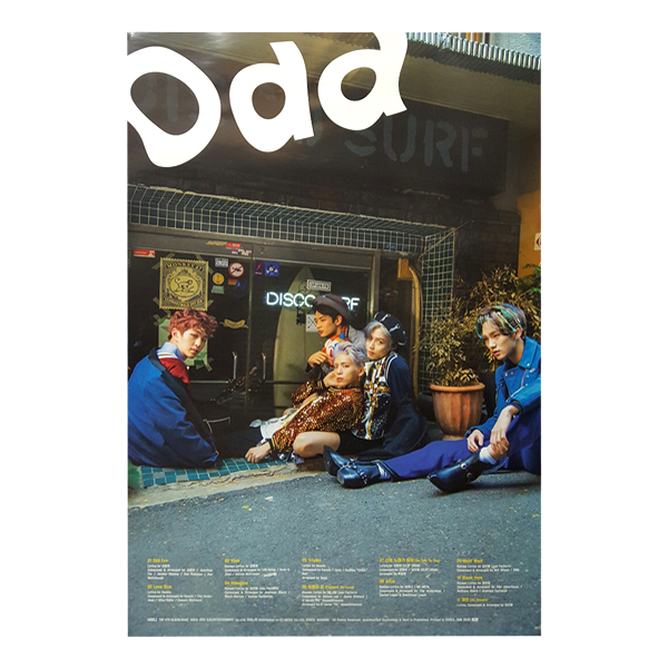 ktown4u.com : [Event Poster] SHINee - Album Vol.4 [Odd] (B Ver.)