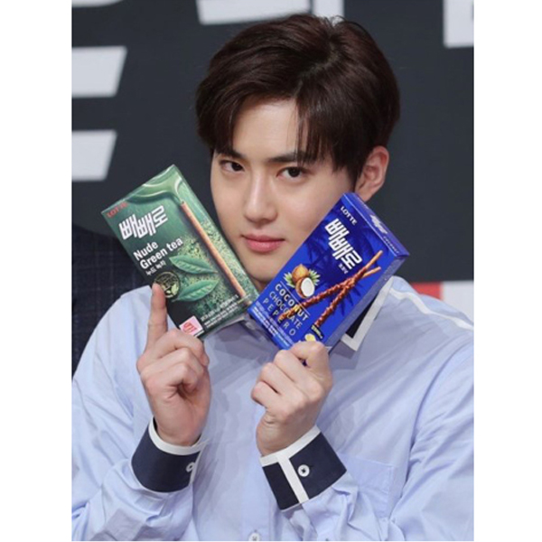 ktown4u.com : [LOTTE] Nude Green tea Pepero 39g