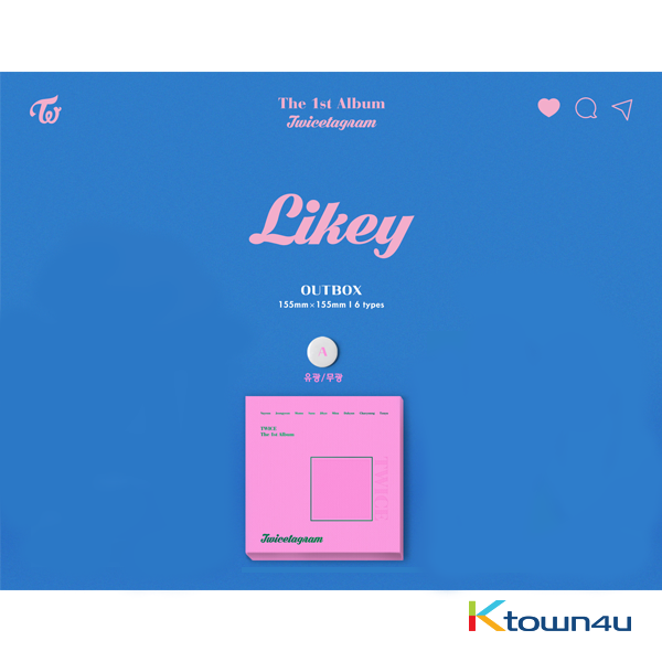 ktown4u.com : TWICE - Album Vol.1 [twicetagram] (A ver.) (Pink)