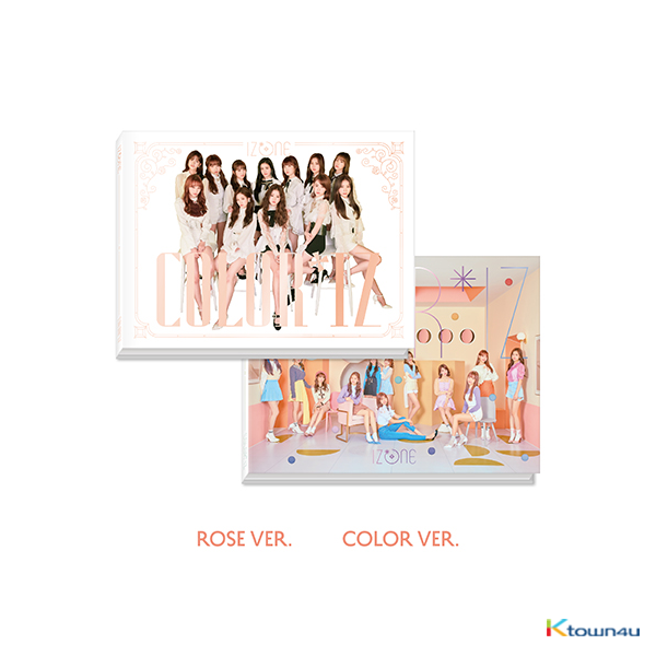ktown4u.com : [SET][2CD SET] IZ*ONE - Mini Album Vol.1 [COLOR*IZ] (ROSE ...