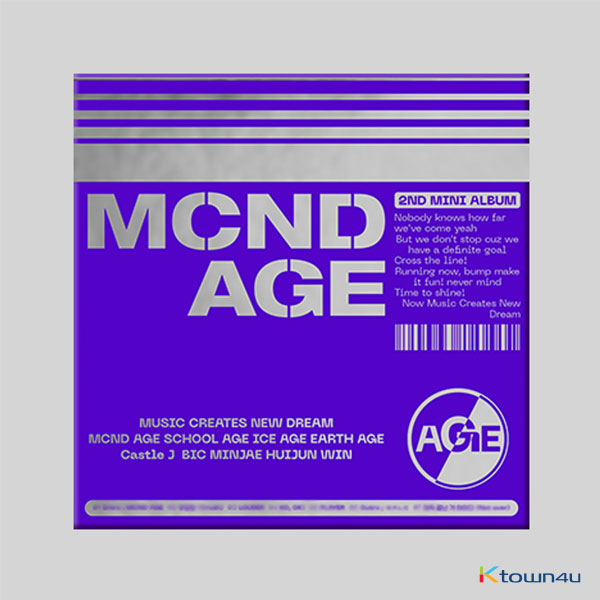 ktown4u.com : MCND - Mini Album Vol. 2 [MCND AGE] (GET Ver.)