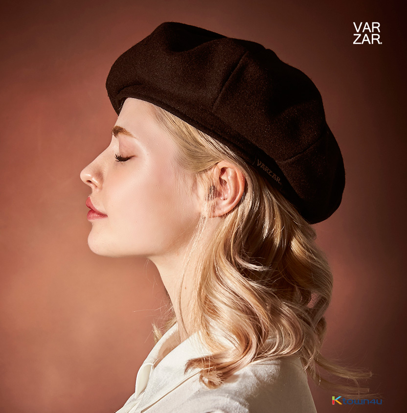 ktown4u.com : Octagon Wool Beret [Black]