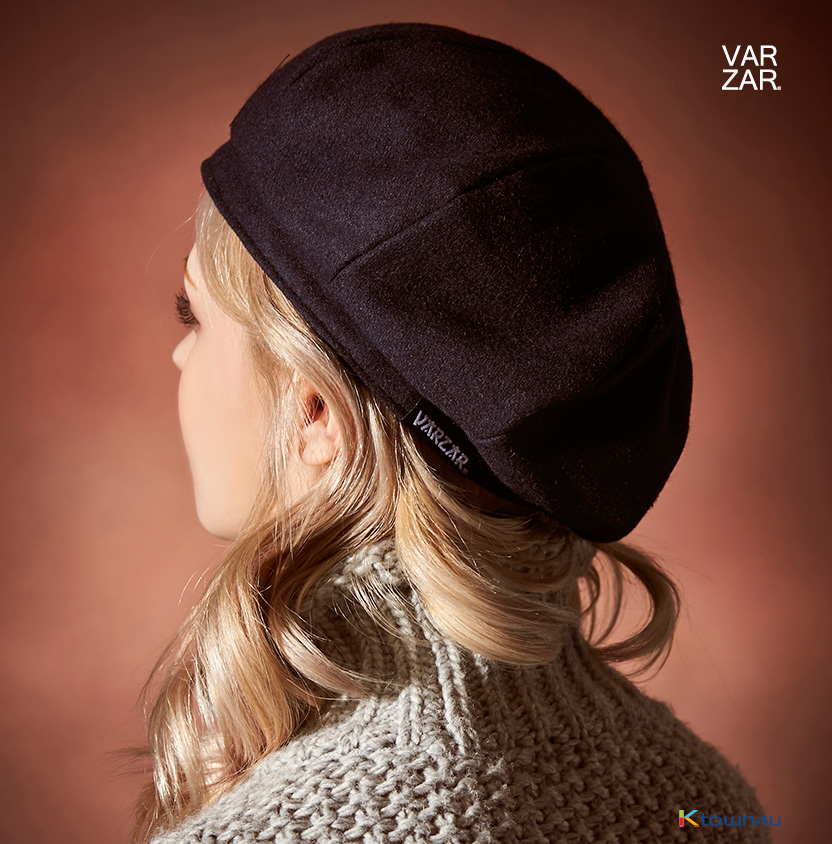 ktown4u.com : Octagon Wool Beret [Navy]
