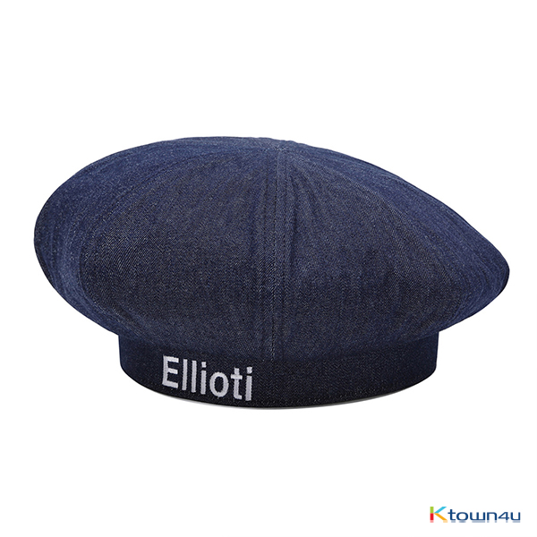 ktown4u.com : [Ellioti] octagonal angle Beret_denim blue