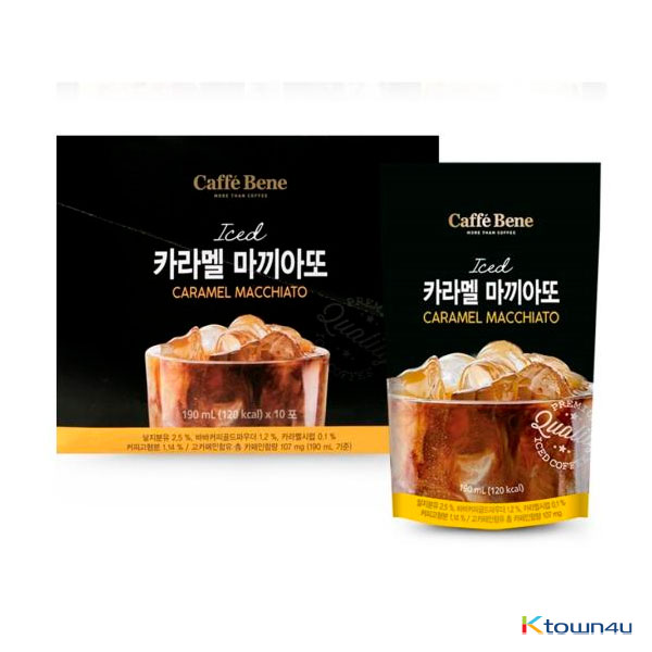 ktown4u.com : [CAFFE BENE] CAEAMEL MACCHIATO 190ml*10EA