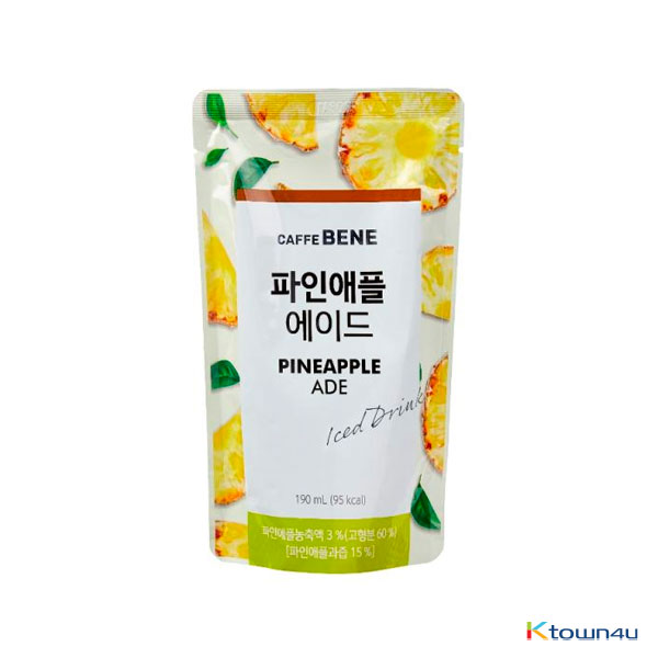 ktown4u.com : [CAFFE BENE] Pineapple Ade 190ml*10EA