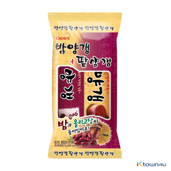 ktown4u.com : [CROWN] Chestnut + red bean Sweet jelly 2 bundle 100g*1EA