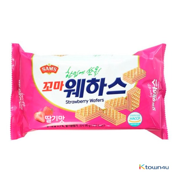 ktown4u.com : [SAM'S] Mini Wafer Strawberry flavor 80g*1EA