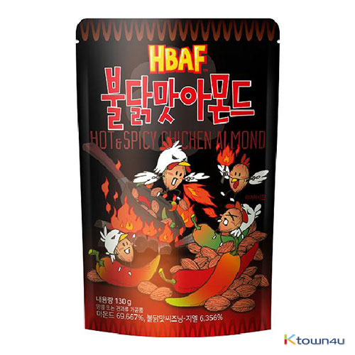 ktown4u.com : [HBAF] Hot&Spicy Chichen Almond 130g*1EA