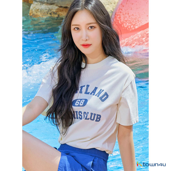 ktown4u.com : [BraveGirls wearing][COOLTECH] campus short sleeve t-shirts_4colors/3sizes