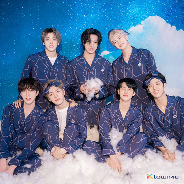 ktown4u.com : [GIFT-PHOTOCARD SET] PENTAGON SYMBOL LOGO PAJAMA SET_NAVY(S)