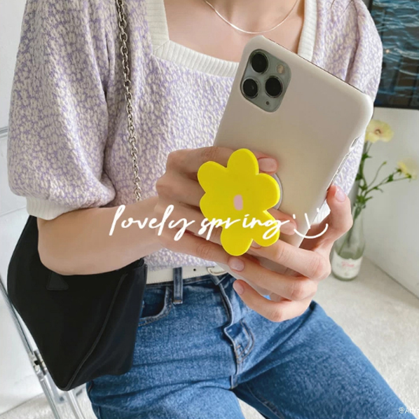 ktown4u.com : ★Event!★ Flower Phone SMARTTOK [Yellow][Free]