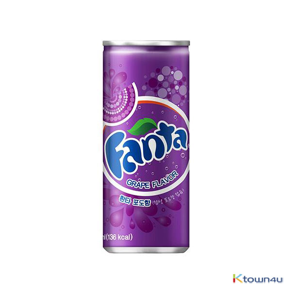 ktown4u.com : Fanta Grape can 250ml*1EA