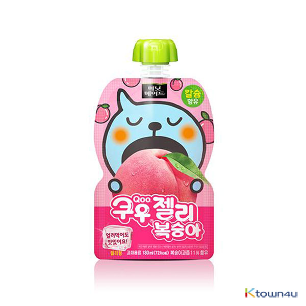 ktown4u.com : Qoo jelly Peach Flavor 130ml*1EA