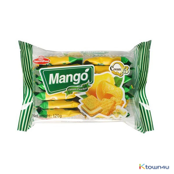 ktown4u.com : Mango flavor cream craker 120g*1EA