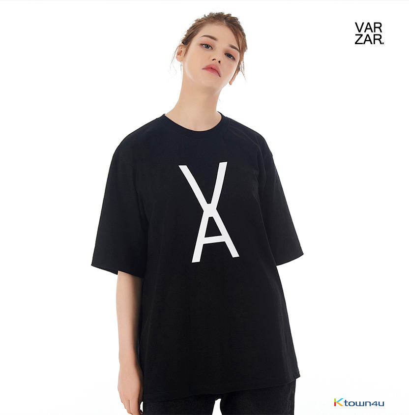 ktown4u.com : VA White Big Logo T-Shirts Black