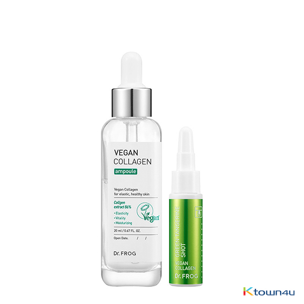 ktown4u.com : Dr.Frog Vegan Collagen Ampoule & Green Tangerine Shot