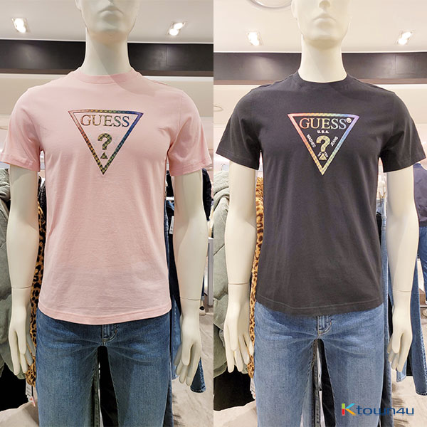 ktown4u.com : Unisex 3M Gradient Triangle Short Sleeve Tee_4colors