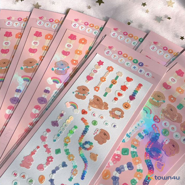 ktown4u.com : beads Sticker
