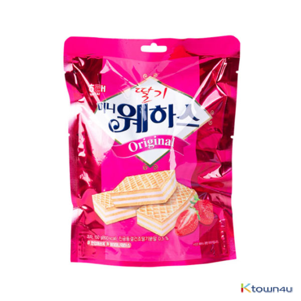 ktown4u.com : Strawberry mini wafers 150g*1EA