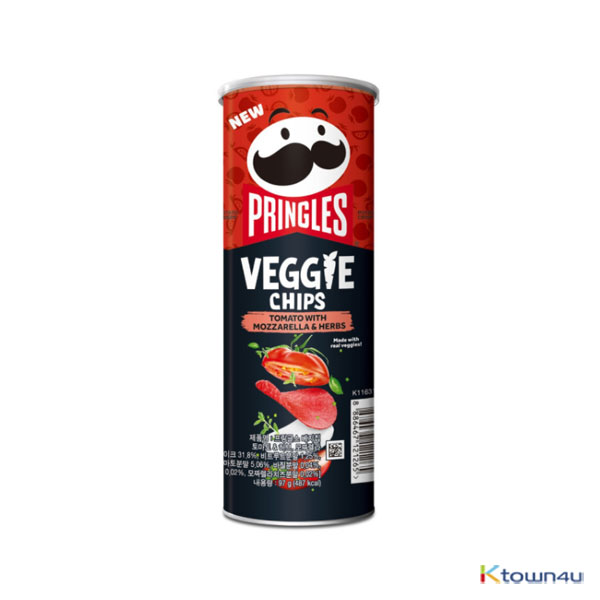 ktown4u.com : Pringles Veggie chips(Tomato with mozzarella & herbs) 97g*1EA