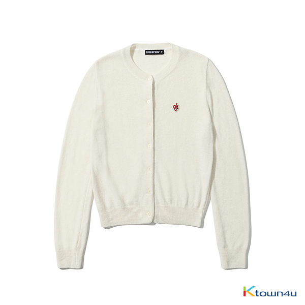 ktown4u.com : BASIC PATCH W KNIT CARDIGAN CREAM