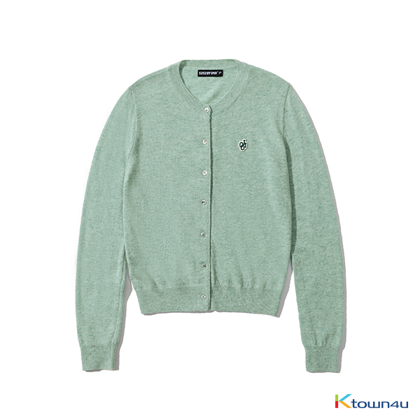 ktown4u.com : BASIC PATCH W KNIT CARDIGAN MINT