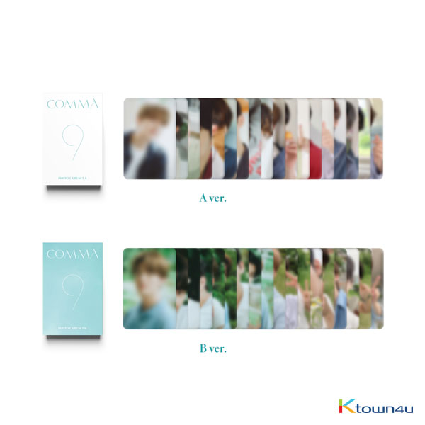 ktown4u.com : SF9 - 2nd Photo Book : COMMA Photo Card Set