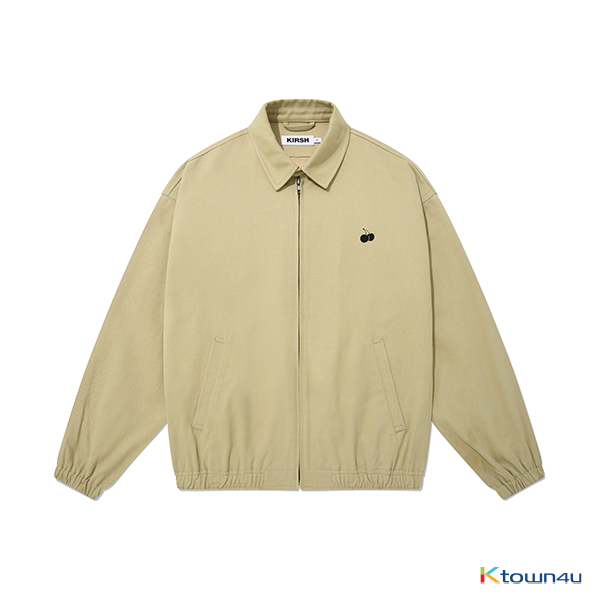 ktown4u.com : UNI SMALL CHERRY COTTON JACKET KA_BEIGE