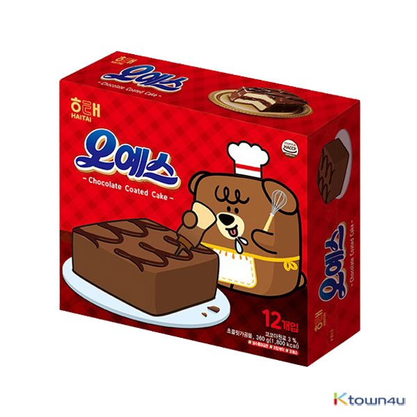 ktown4u.com : Oh Yes Chocolate coated Cake 360g*1BOX(12EA)