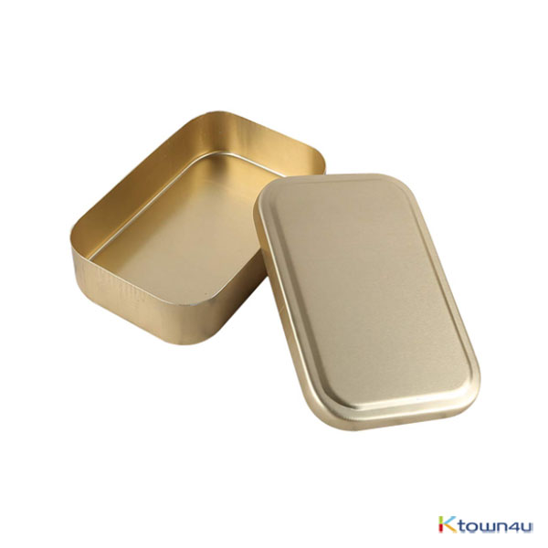 ktown4u.com : Gold Aluminum lunch box*1EA
