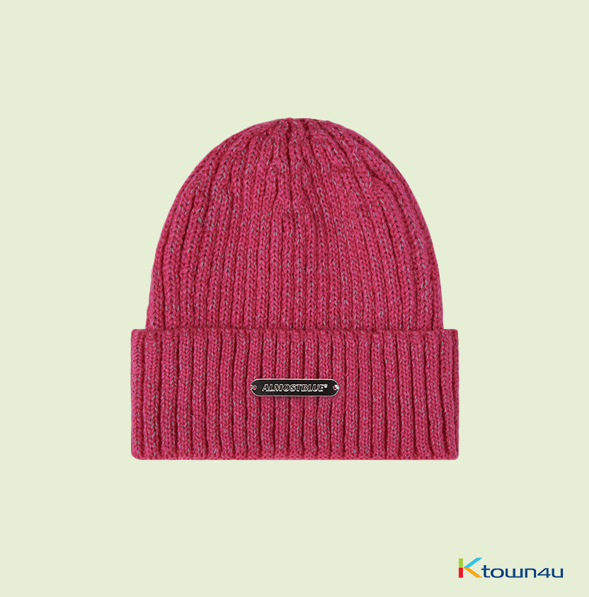 ktown4u.com : Reflective Beanie [Cherry Pink]