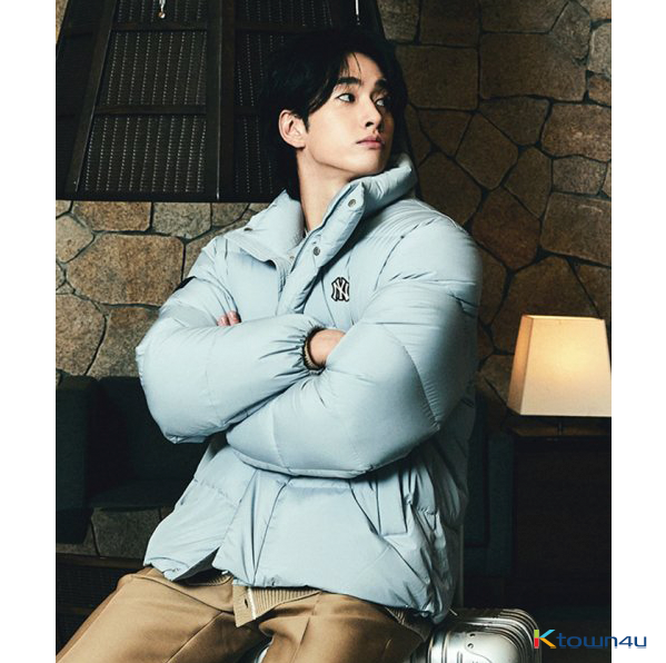 ktown4u.com : Basic Short Padding NY (Grey)