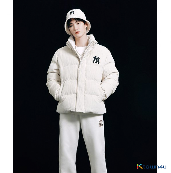 jp.ktown4u.com : Corduroy Short Padding NY (Cream)