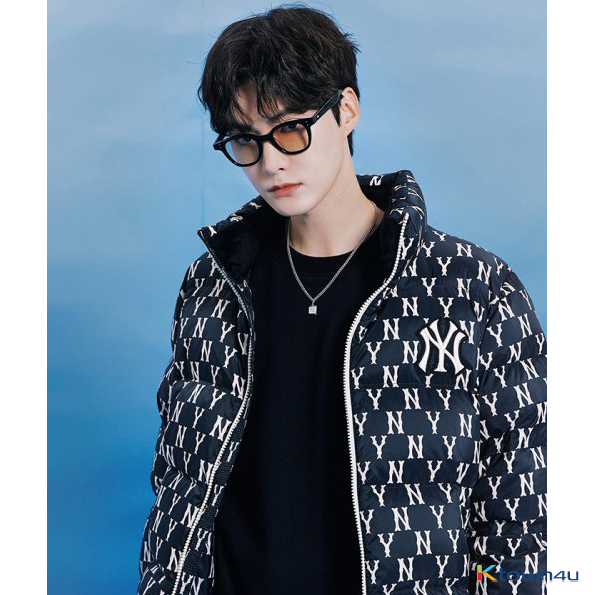 ktown4u.com : Monogram Short Padding NY (Black)