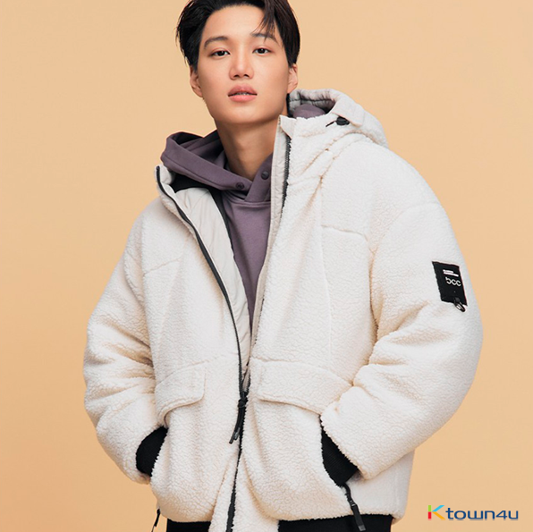 ktown4u.com : ECRU(95)(GIFT-EXO KAI PHOTOBOOOK + PHOTOCARD RANDOM 1P)BCC Macaron Bomber Down Jacket