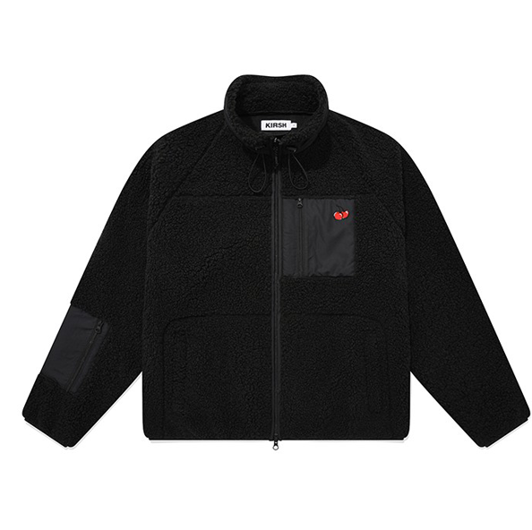 ktown4u.com : CHERRY FLEECE JACKET KA [2COLORS]