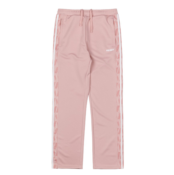 ktown4u.com : DNA Monogram Tape Track Pants [Pink]