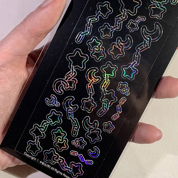 ktown4u.com : moon and star sticker