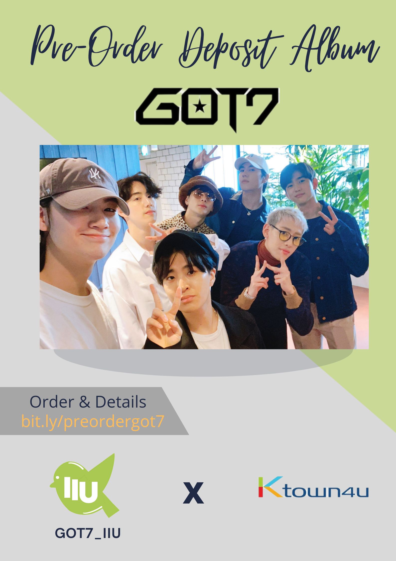 ktown4u.com : [ID전용기증] [Pre-order deposit] Shipped back Albums for GOT7 ...