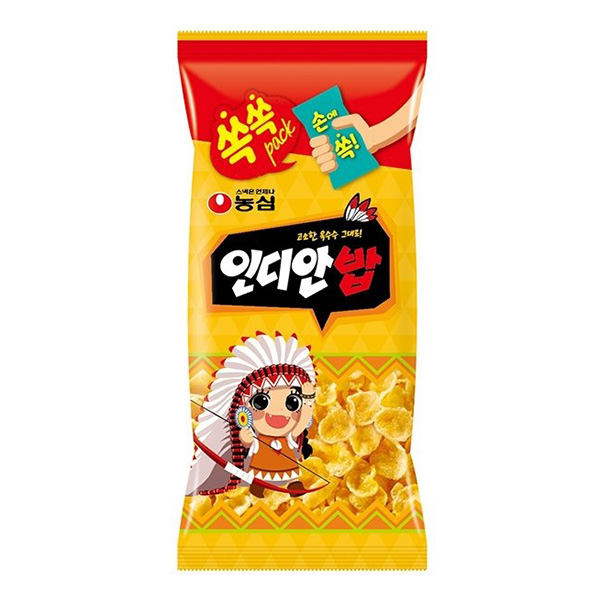 ktown4u.com : Indian corn snack 45g*1ea