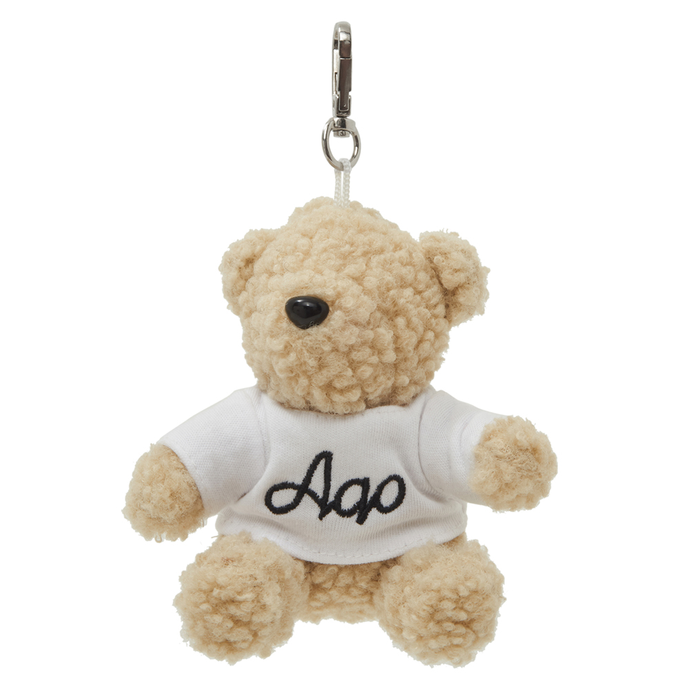 ktown4u.com : (MONSTA X KIHYUN) Puffy Bear Key Ring [Beige][Free]
