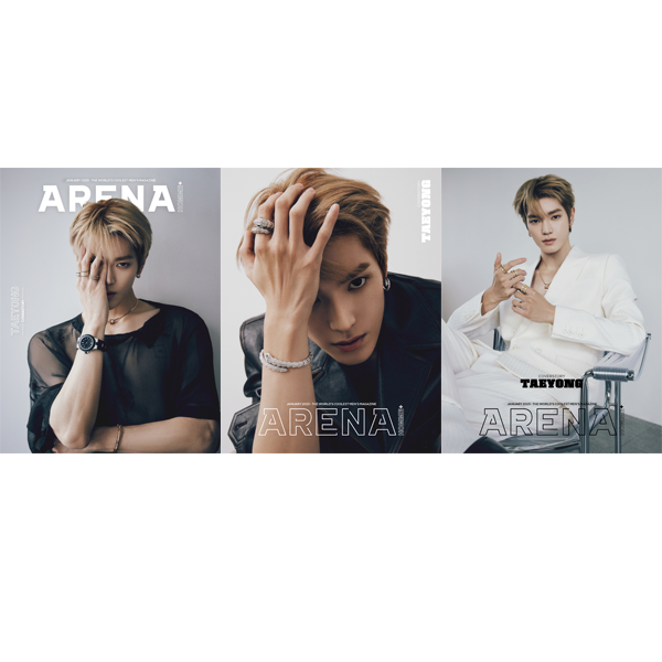 ktown4u.com : [SET] ARENA HOMME+ 2023.01 A+B+C Type (Cover : TAEYONG ...