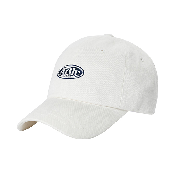 ktown4u.com : ADLV Circle Wappen Ball Cap [White][1]