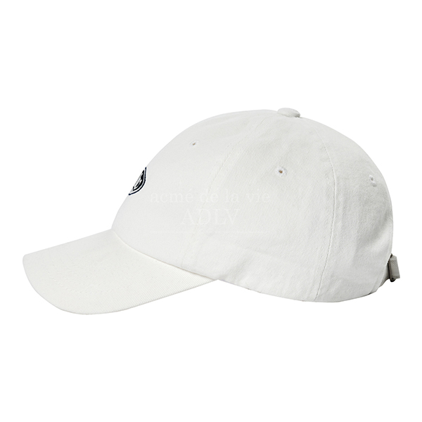 ktown4u.com : ADLV Circle Wappen Ball Cap [White][1]