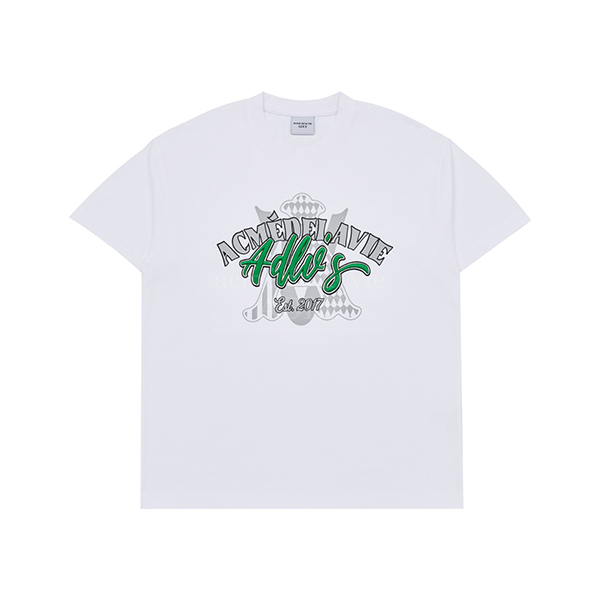 ktown4u.com : A Logo Monogram Embossing Embroidery Short Sleeve T-Shirt ...