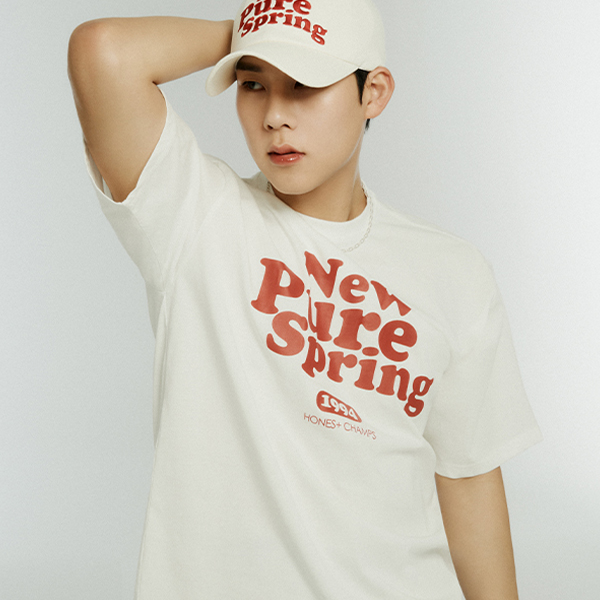 ktown4u.com : New Pure Spring Tee [White]
